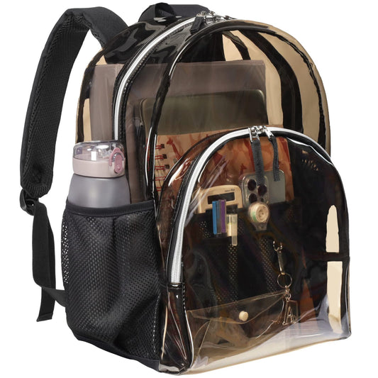 Heavy Duty Clear Backpack for School