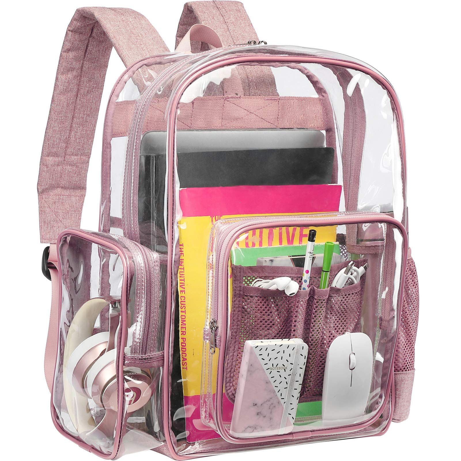 PACKISM X-Large Clear Backpack for Students & Travel